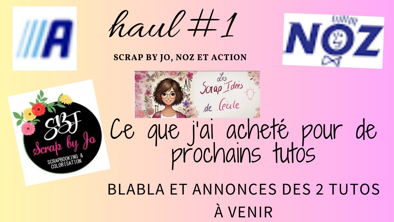 haul, ce que j'ai acheté pour mes prochains tutos et blabla pour ...
