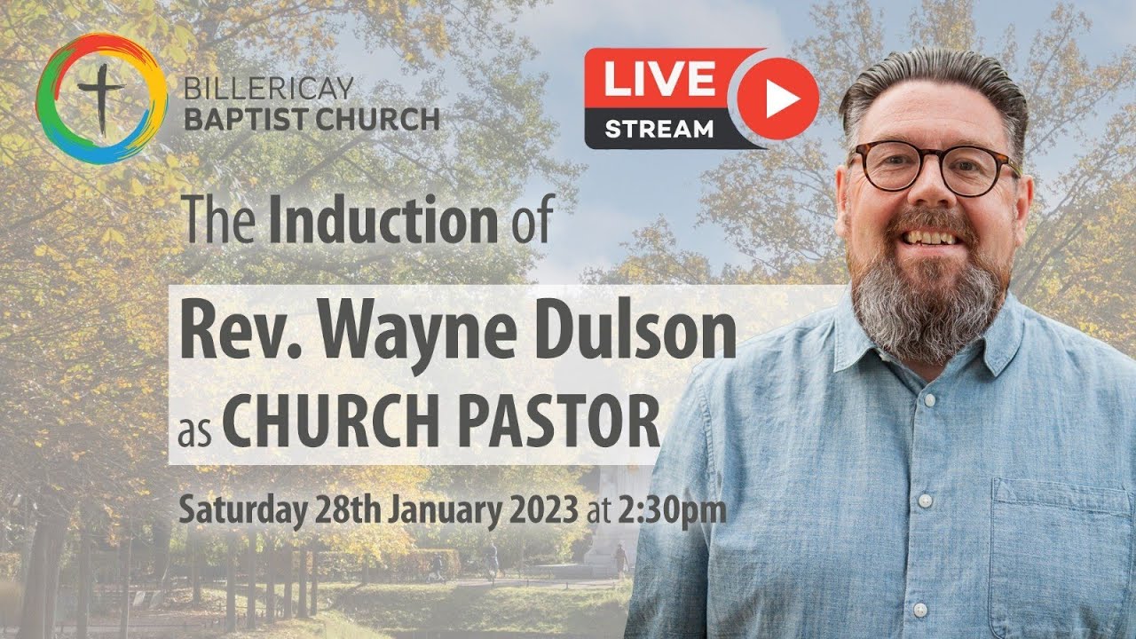 Induction | Rev. Wayne Dulson - YouTube