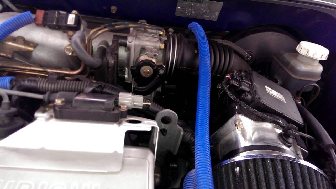 03 lancer es exhaust - YouTube