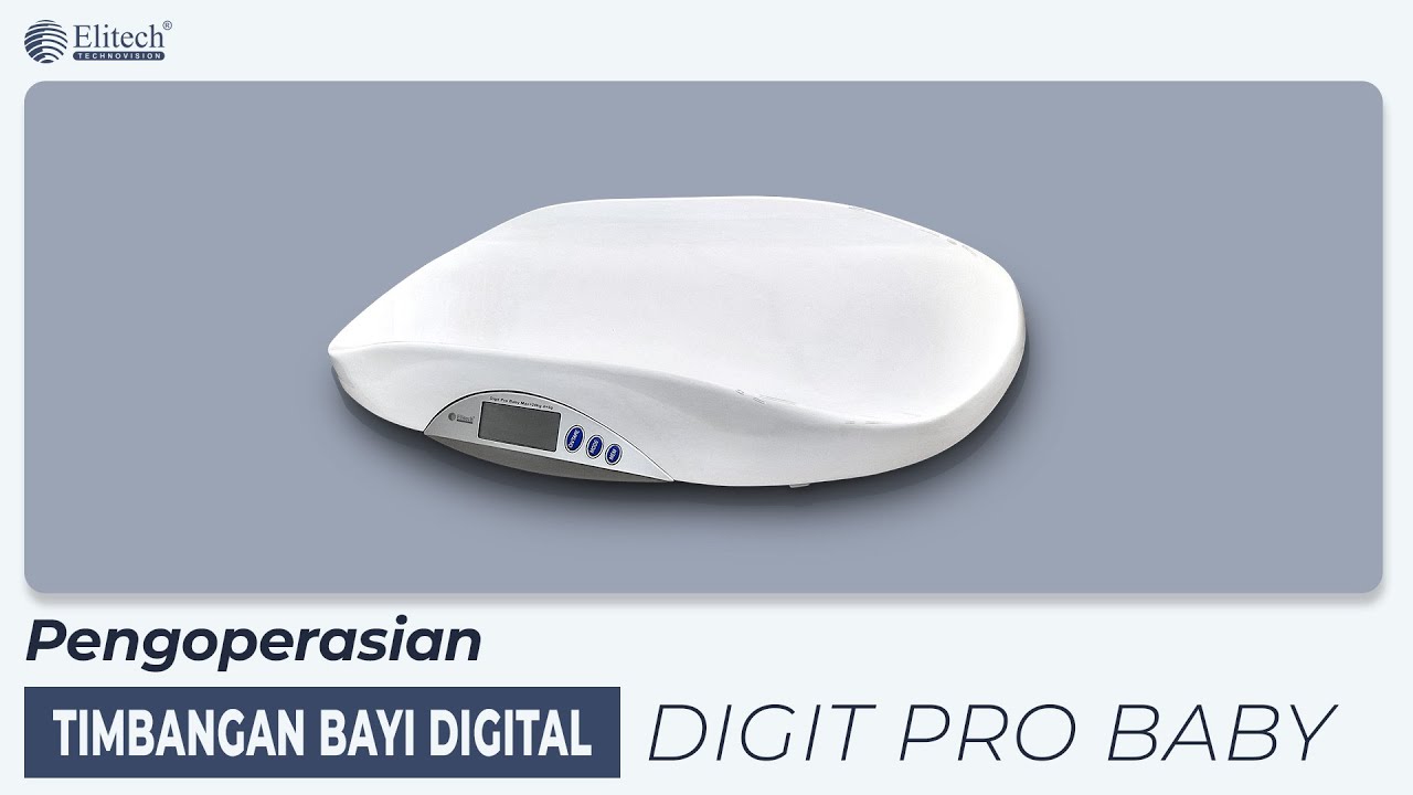 Timbangan Bayi Digital DIGIT PRO BABY - YouTube