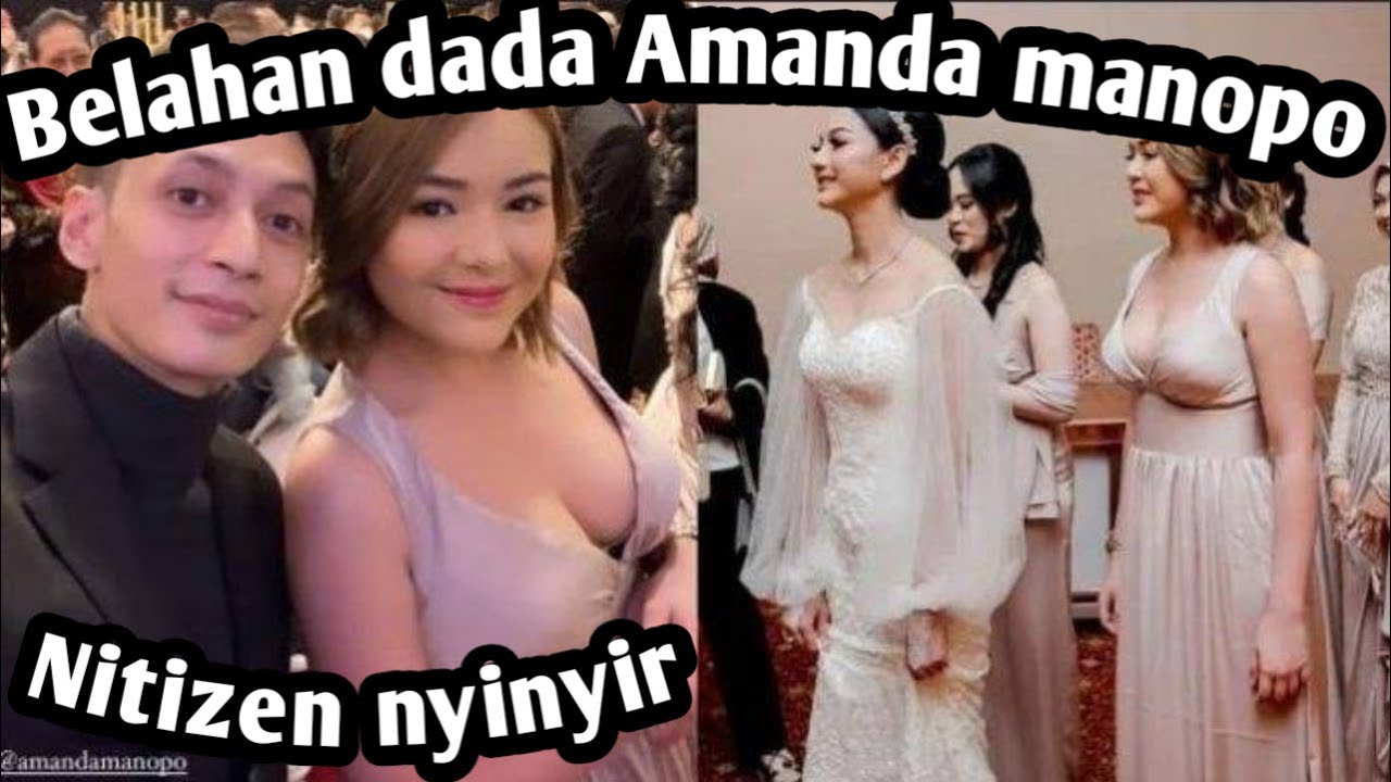 Terlihat Belahan Dada, Tampilan Amanda Manopo di Pernikahan Glenca ...