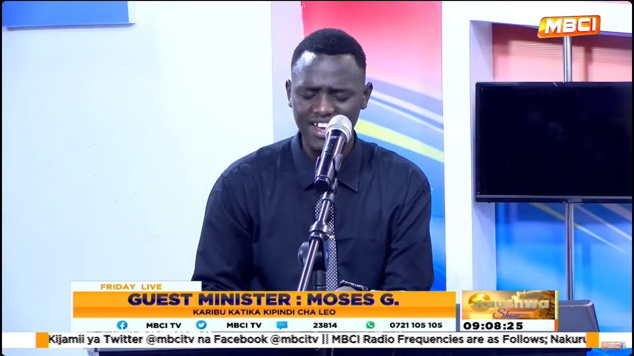 MOSES G on RAUSHWA SHOW || Listen to this elevating Live worship show# ...