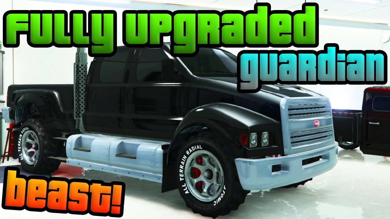 GTA Online: Brand New "Heists" DLC Beast Truck! - Fully Upgraded "Vapid ...