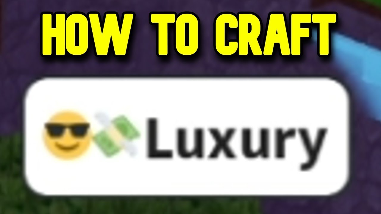 Drag to Combine - How to Make a Luxury (Roblox) - YouTube