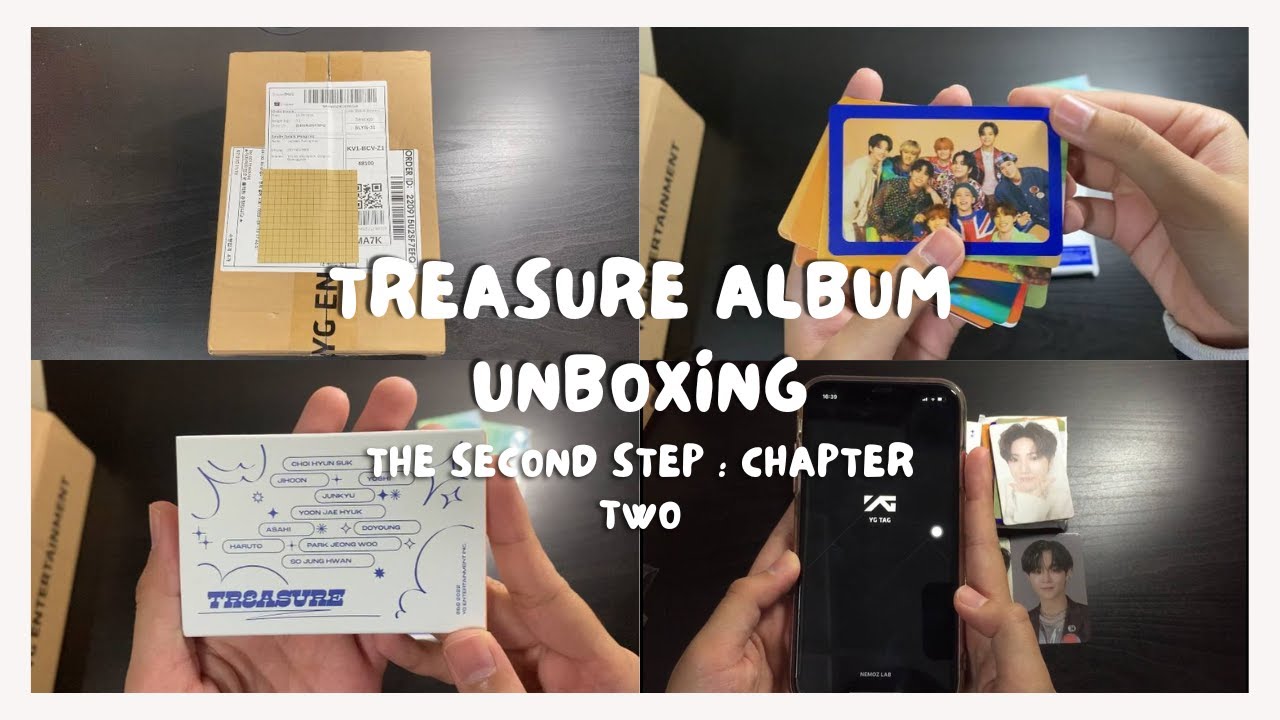 Treasure Second Step : Chapter Two (Tag Album Version) Unboxing - YouTube