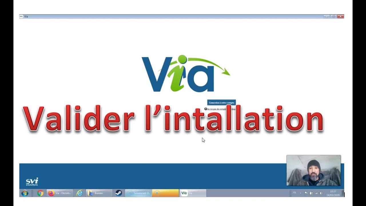 SVI VIA 02 : Valider l'installation - YouTube