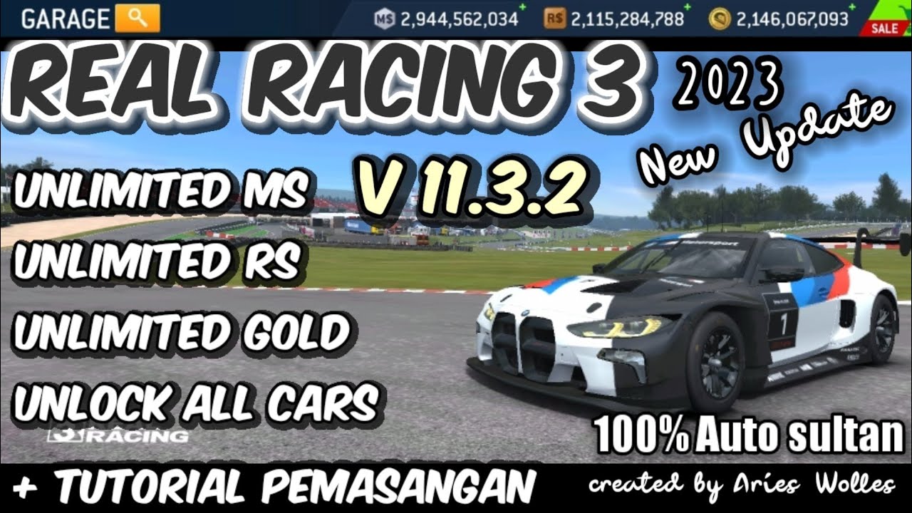 Real Racing 3 Mod Apk 11.3.2 Unlimited Money And Gold Unlock All Cars ...