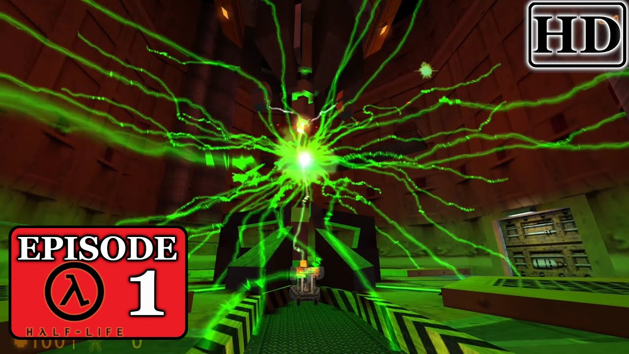 Half Life 1 (1998) HD Gameplay Walkthrough Episode 1 (No Commentary ...