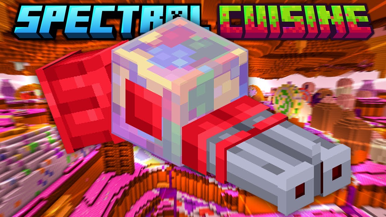 EXPLORING THE CANDY CAVES! Minecraft Spectral Cuisine EP21 [Modded ...