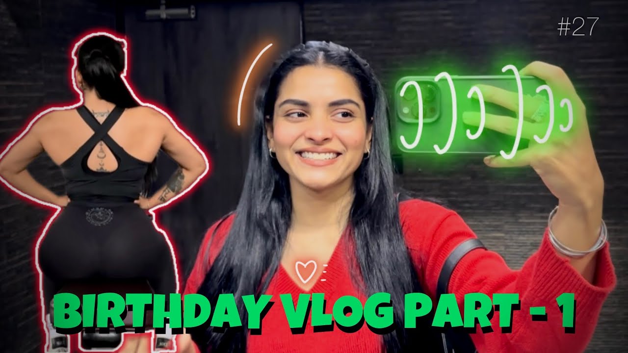 BIRTHDAY VLOG-1 | Intense Back Workout | Ishani Sanghavi - YouTube