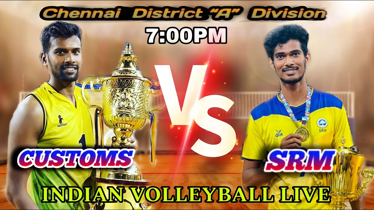 🔥 Indian Player Santhosh 👌 SRM Unjversity Vs Customs | 4K HD 😍 Chennai "A" Division Championship ...