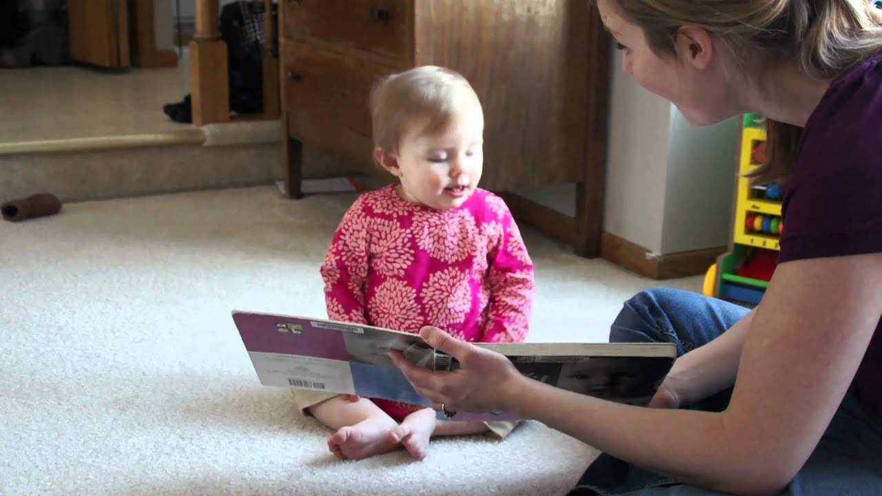 reading baby boo book full - YouTube