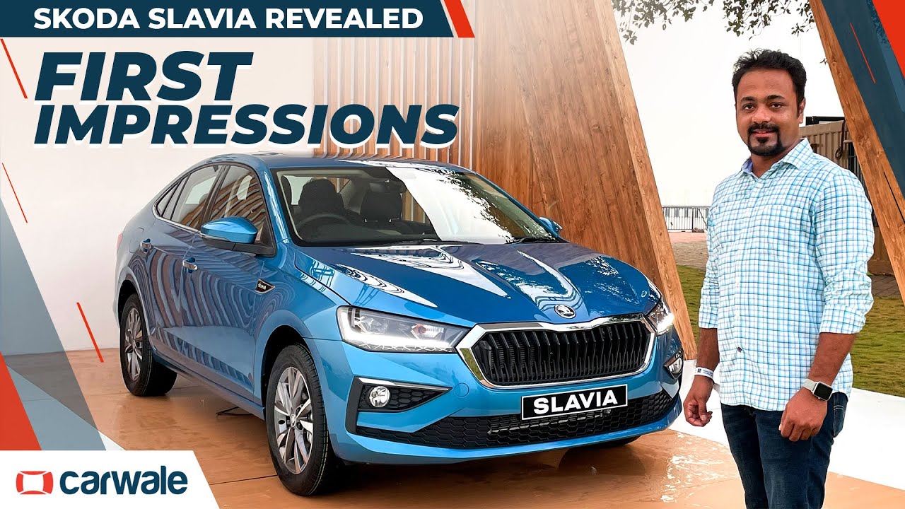 2021 Skoda Slavia Revealed! First Impressions of Exterior, Interior ...