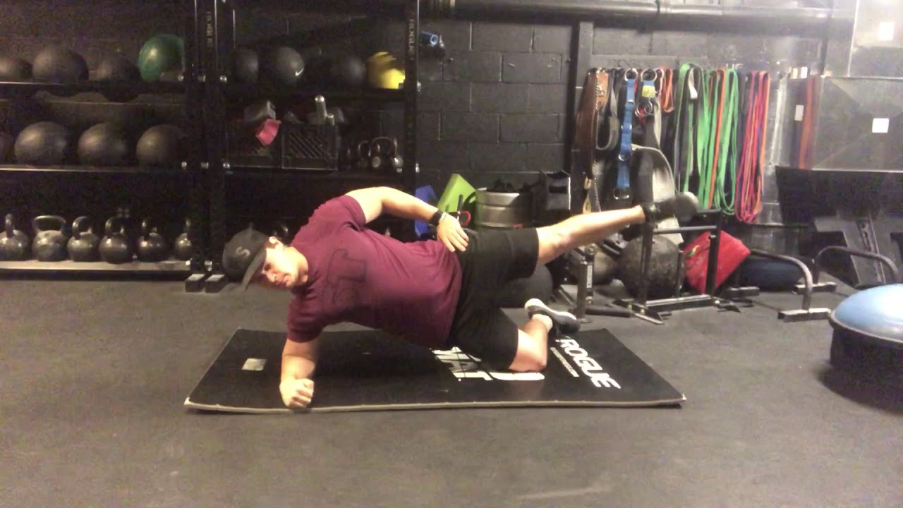 Modified star plank - YouTube