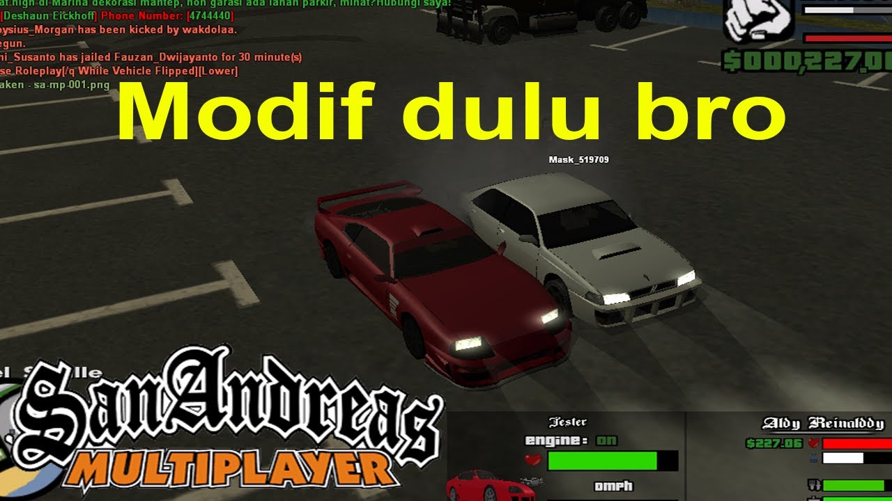 JGRP - ngemodif mobil Jester Biar Mirip lighning mqueen - gta sa ...