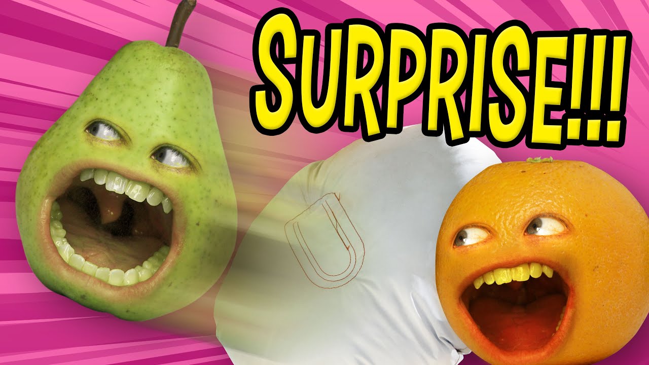 Annoying Orange - Surprise Airbag Challenge! - YouTube
