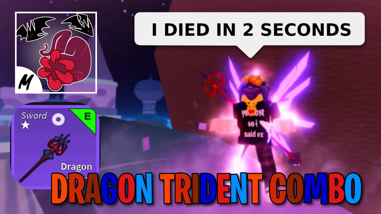 Dragon Trident is TOO EASY 🤯 - ( Blox Fruits PVP ) - YouTube