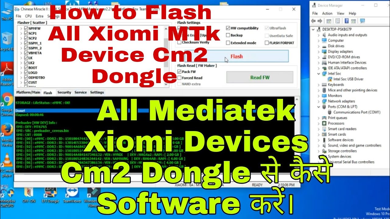 How To Flash all Mediatek Mi Device ll Mtk Xiomi Mobile Keise Software ...