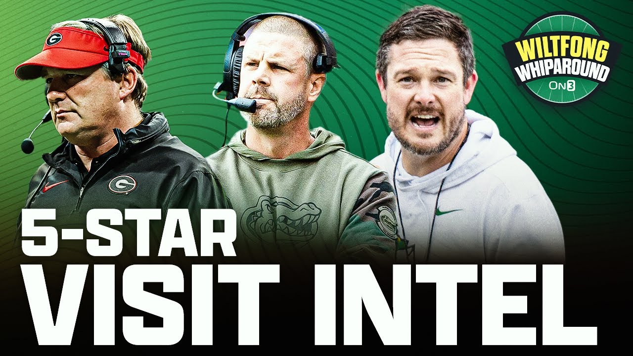 BIG Recruiting Weekends at UGA, UF, Auburn, Oregon | No. 1 WR In Eugene ...