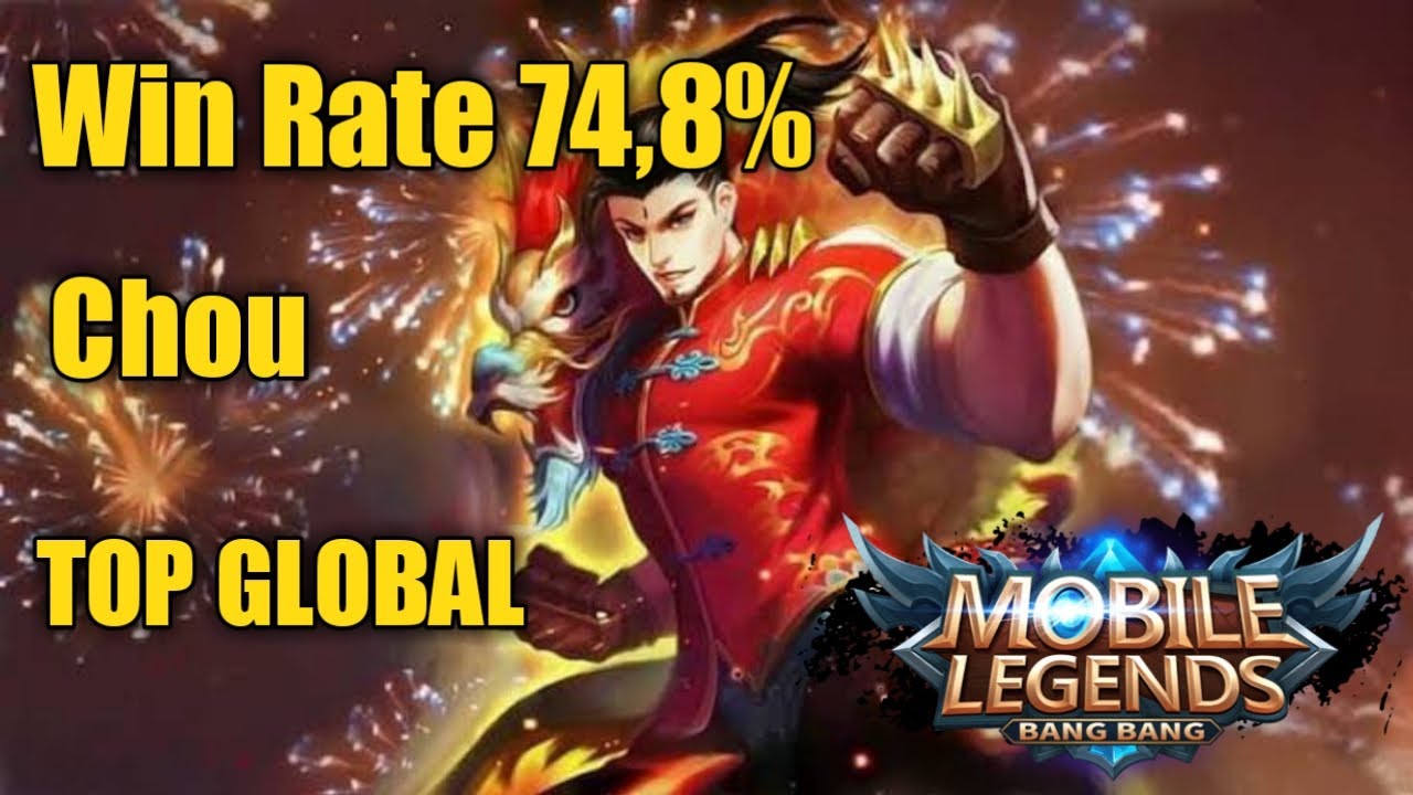 WIN RATE 74,8% TOP GLOBAL CHOU 2020 MOBILE LEGENDS - YouTube