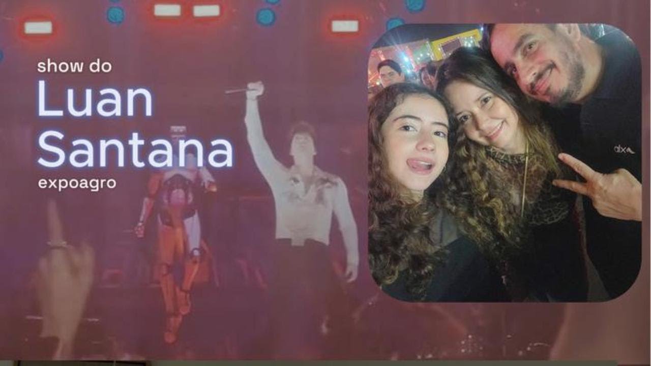 Fomos no show do Luan Santana | Valentina Rabelo - YouTube