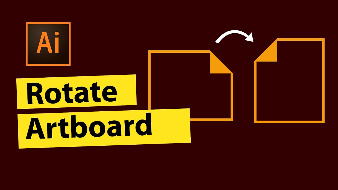 How To Rotate Artboard In Adobe Illustrator Rotate View Tool Adobe How To Rotate Artboard In Adobe Illustrator Rotate View Tool Adobe