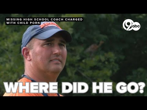 Missing high school coach charged with child porn's family shares new info about when he disappeared