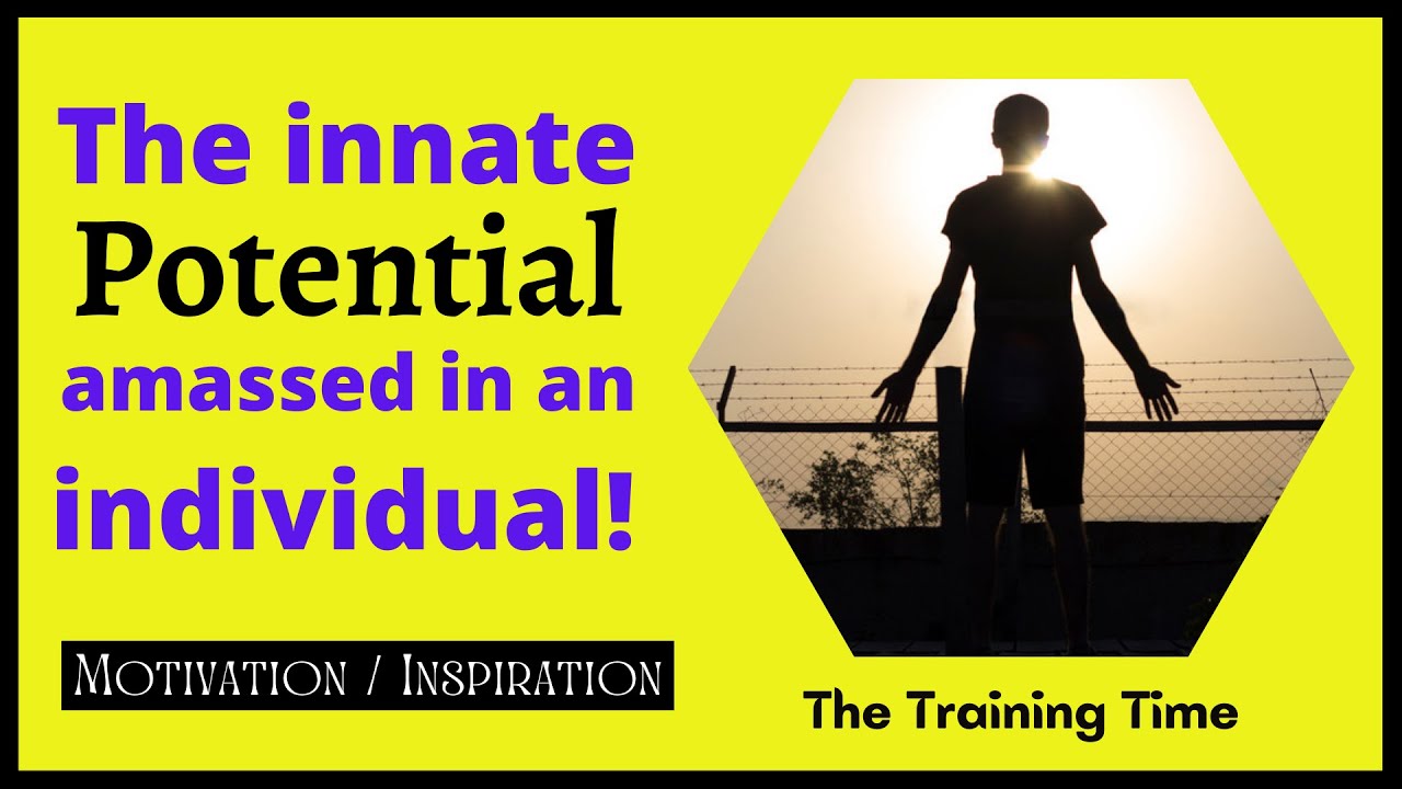 The innate potential amassed in an individual! | Motivational Lecture ...