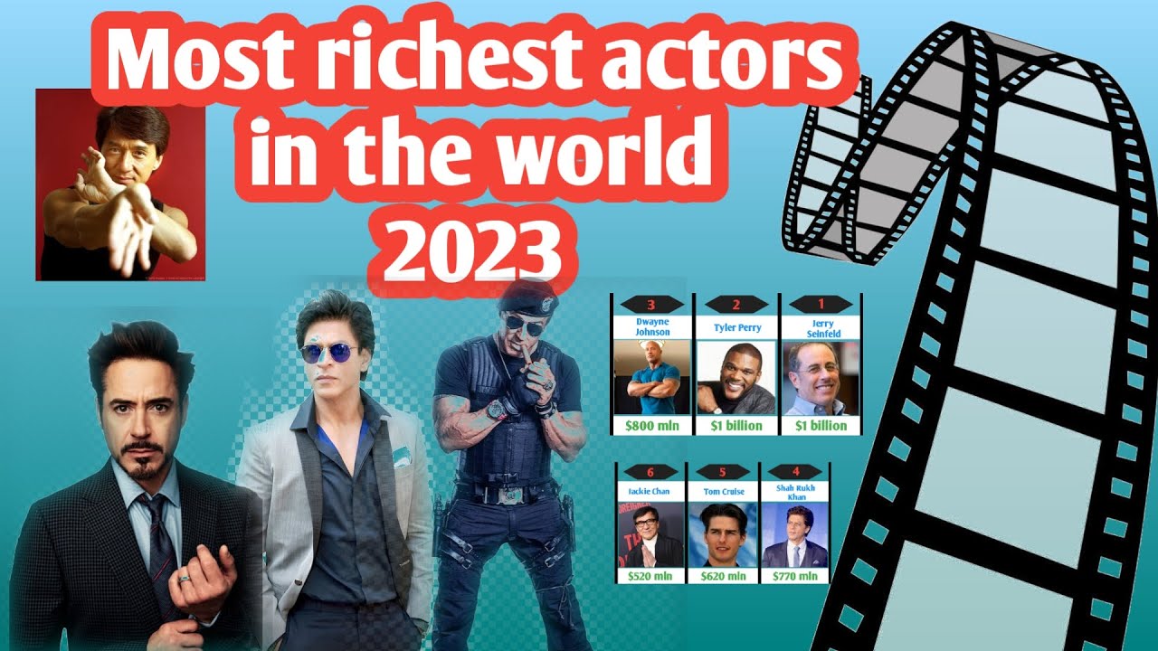 Most richest actors in the world 2023 | Global Statistics| Subscribe ...
