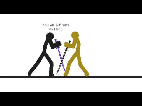 Stick Nodes Sword fight animation😎 - YouTube