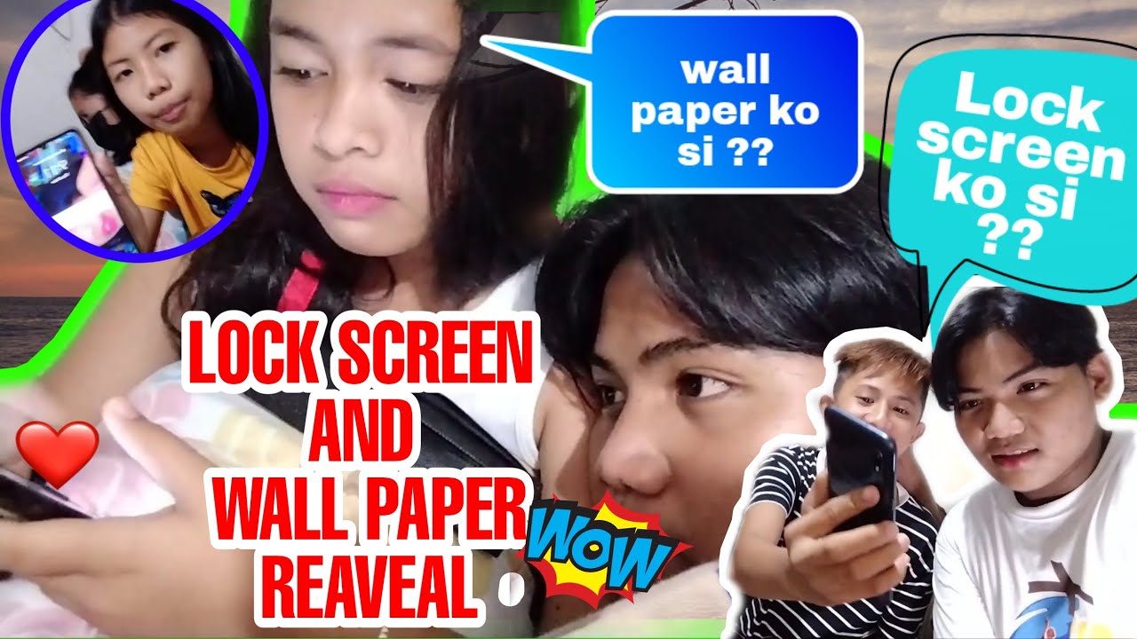 LOCKSCREEN AND WALLPAPER REAVEAL(MAY SECRETO????)|JT VLOG'S - YouTube