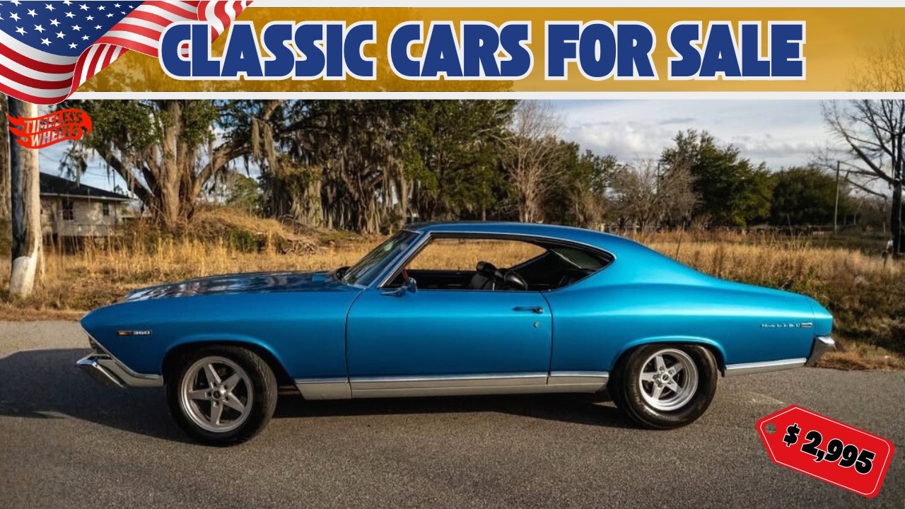 15 Classic Cars for Sale Cheaply by Owners - Alive Beauties!! - YouTube