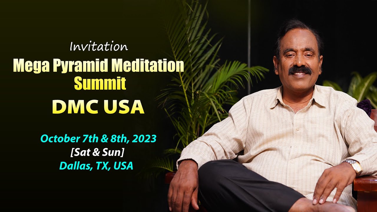 Promo | Mega Pyramid Meditation Summit Dallas, USA | G. Balakrishna ...