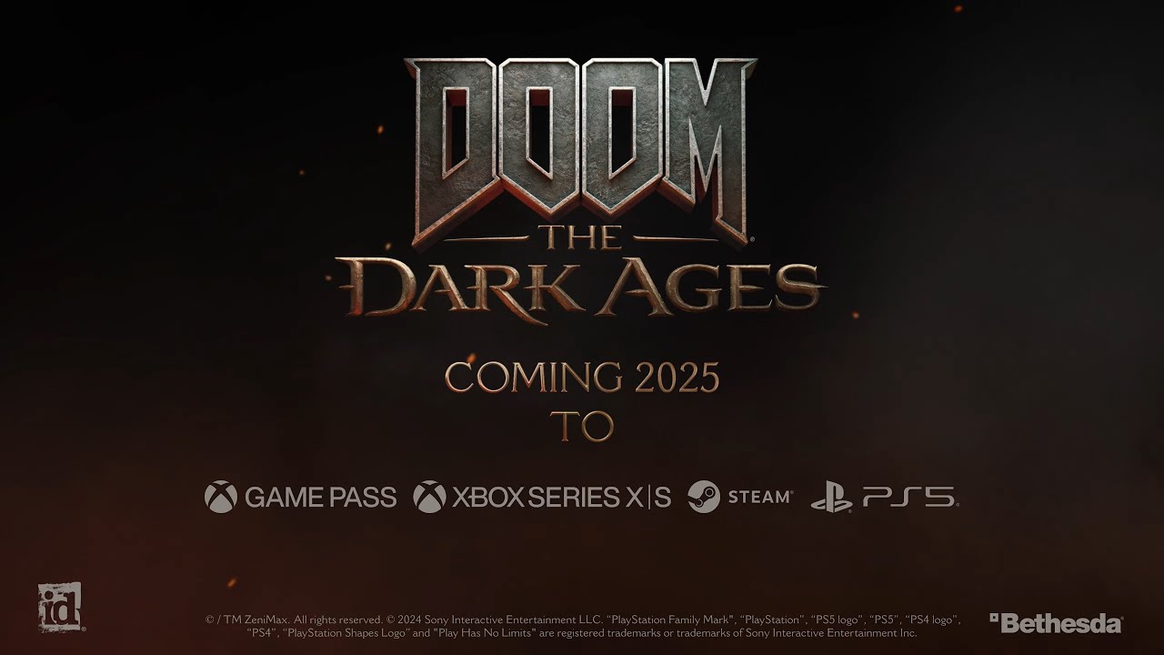 《DOOM: THE DARK AGES》2025年震撼来袭，XGP同步上线！ - YouTube