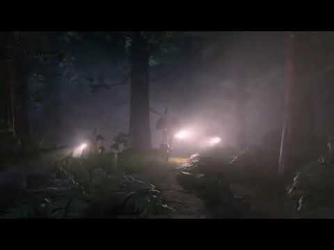 Koca Ayak ve oğlu Koca Ayak kaçıyor