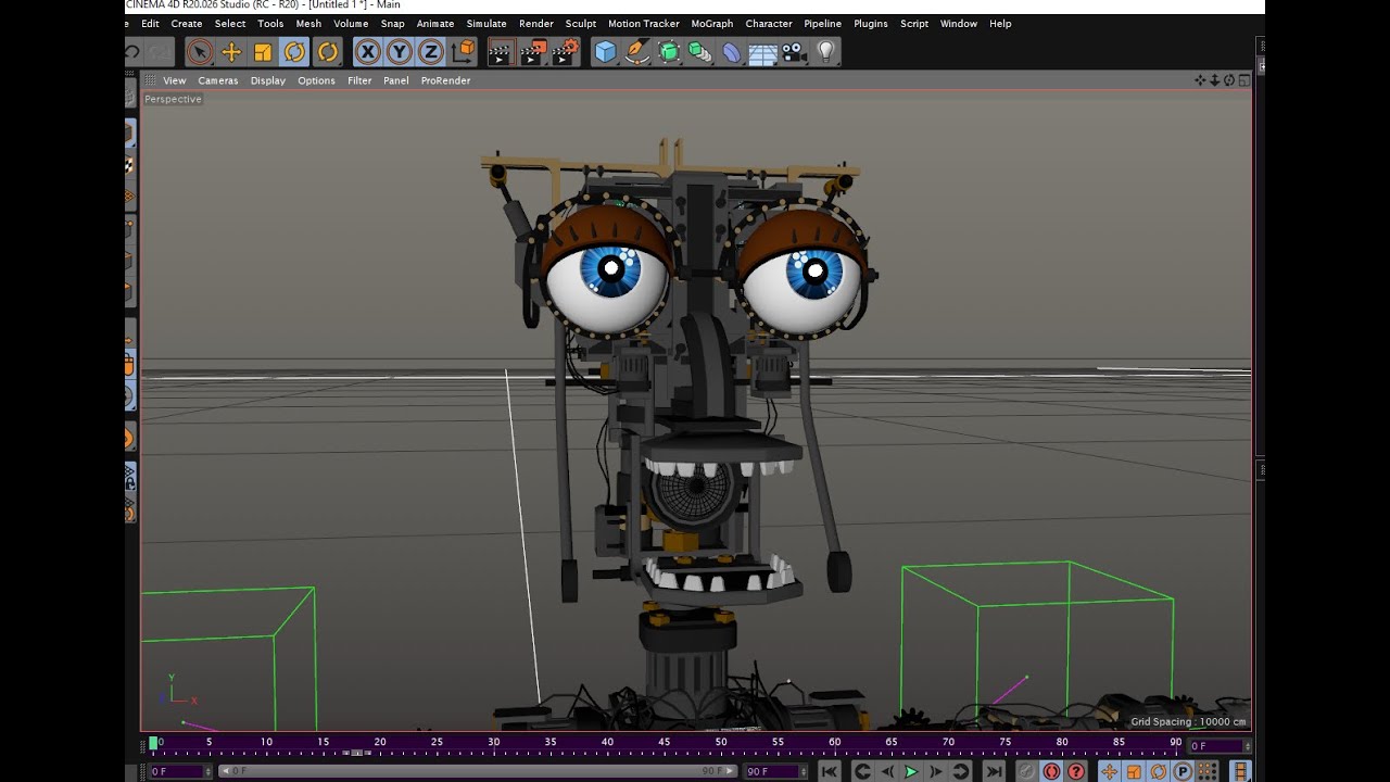 Toy fred eye test - YouTube