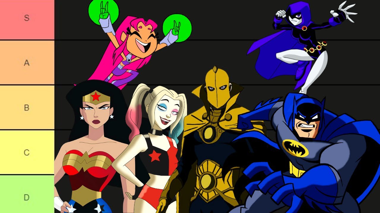 All DC Animated Shows Ranked | With Jack Critchley - YouTube