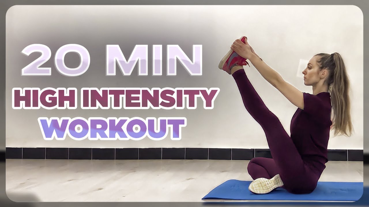 20 Min KILLER HIGH INTENSITY Full Body Workout - No Equipment - SUPER ...