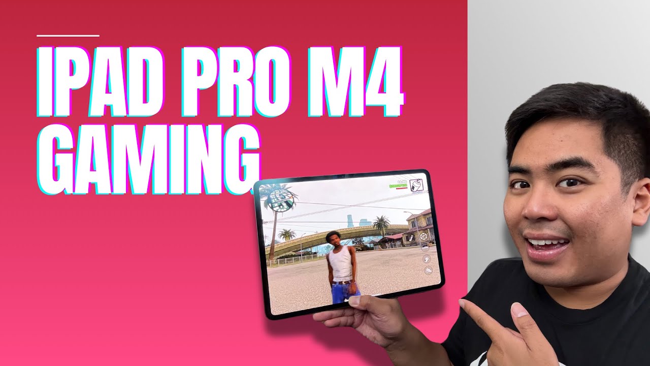 iPad Pro 13” M4 Gaming: Desktop power on a tablet! - YouTube