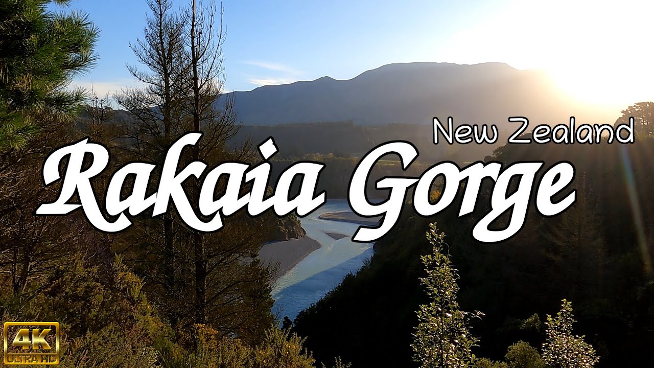 Rakaia Gorge Walkway - Christchurch | New Zealand Hiking | 4K - YouTube