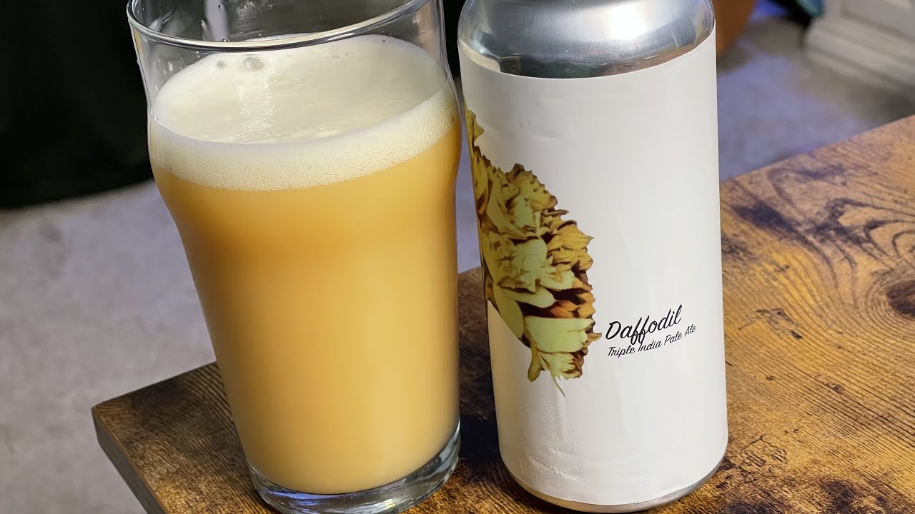 Fidens Brewing Co. - Daffodil (Triple IPA) | Beer Review #838 - YouTube