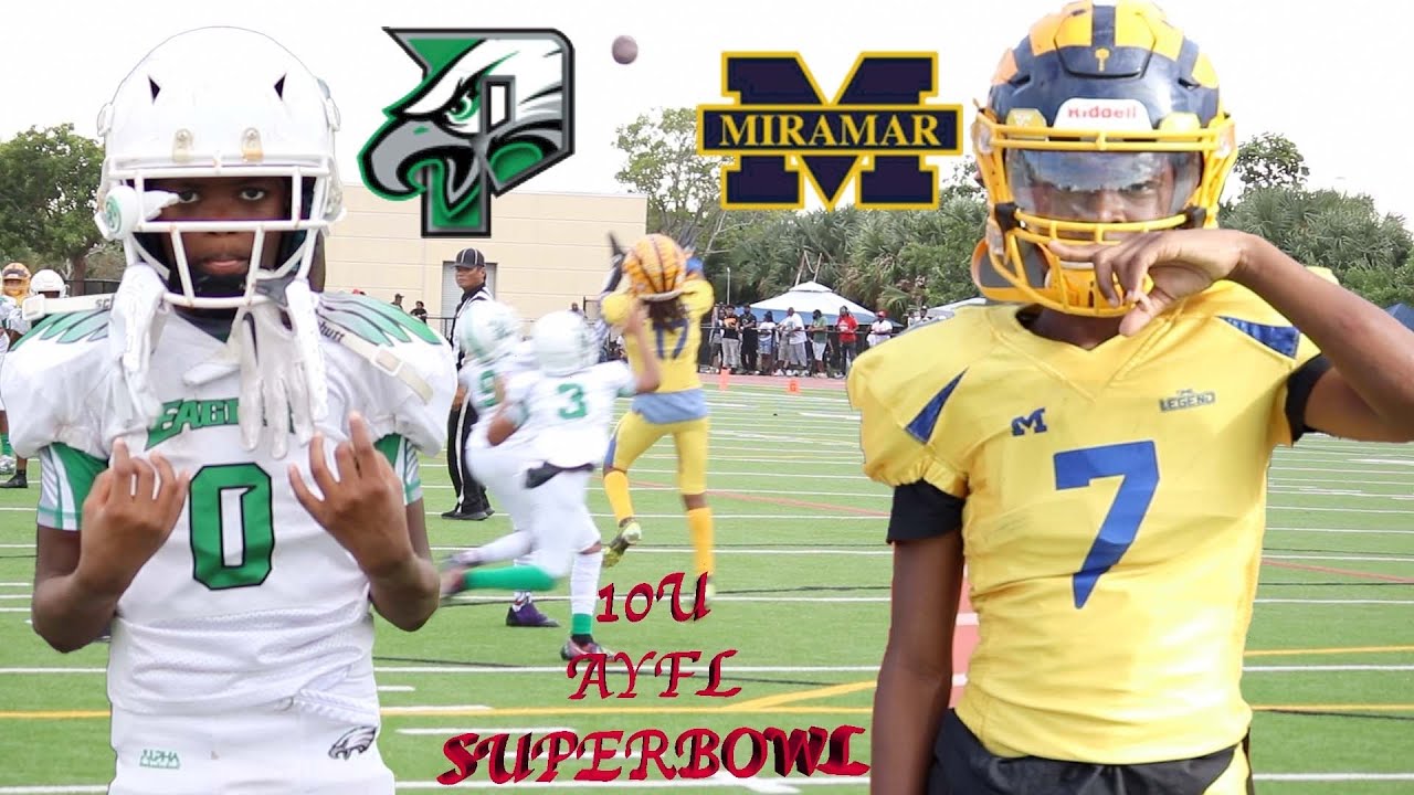 🚨Undefeated Streak On The Line 🏆 10U AYFL Superbowl Miramar (Jump Out ...