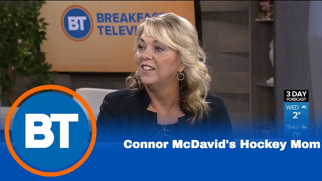 Realities of being the hockey mom to Connor McDavid - YouTube
