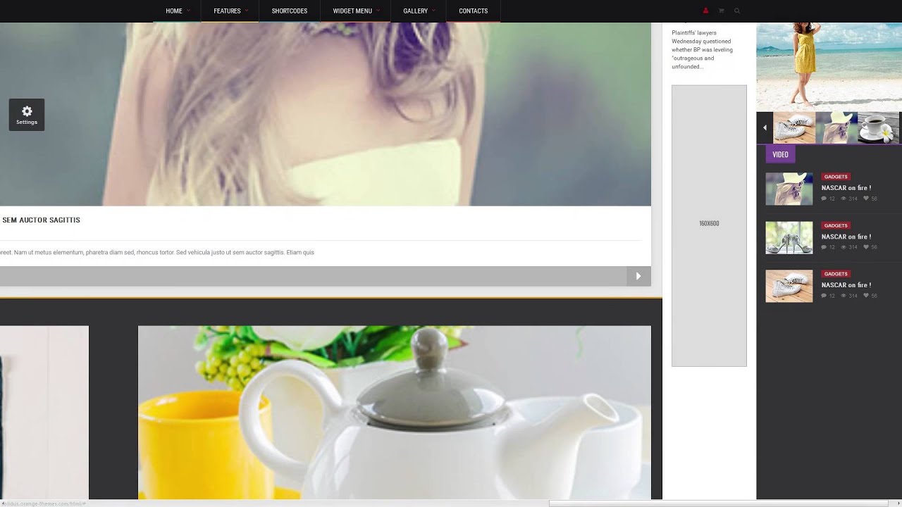 Solidus - Clean Magazine HTML Template - YouTube
