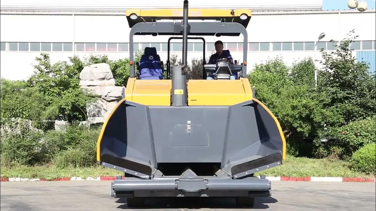 XCMG Pave Width 9.5m RP953 Road Concrete Paver Machine for Sale - YouTube