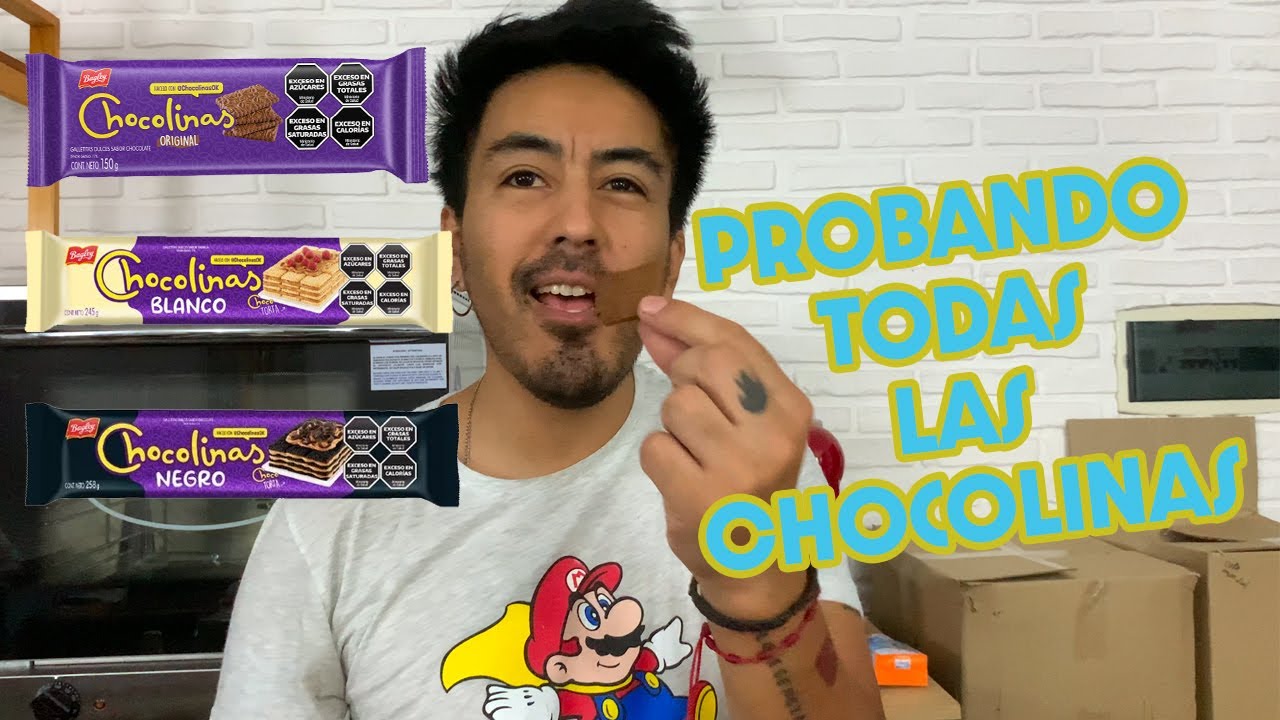 PROBANDO TODAS LAS CHOCOLINAS - YouTube
