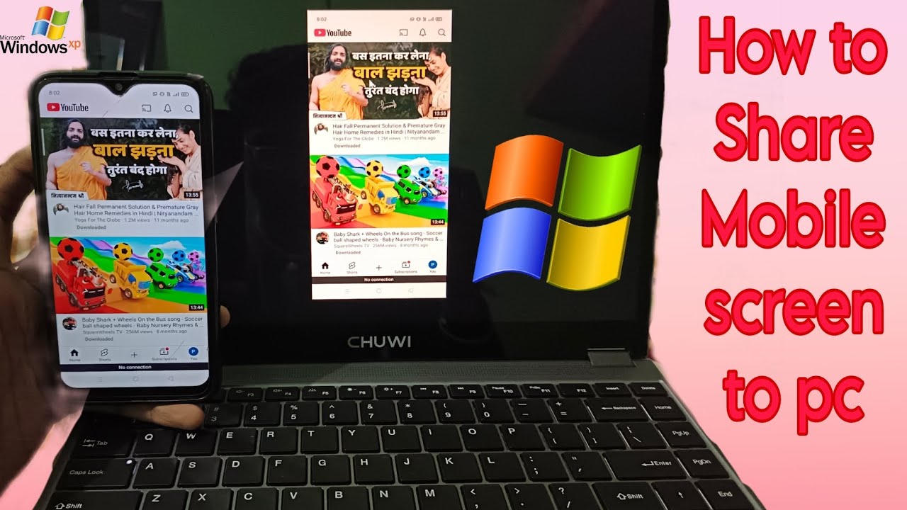 How to Share Mobile Screen on Laptop Windows 11 Cast Mobile Screen on ...