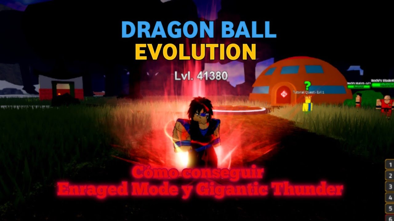 Dragon Ball Evolution | Cómo conseguir Enraged mode | Roblox - YouTube