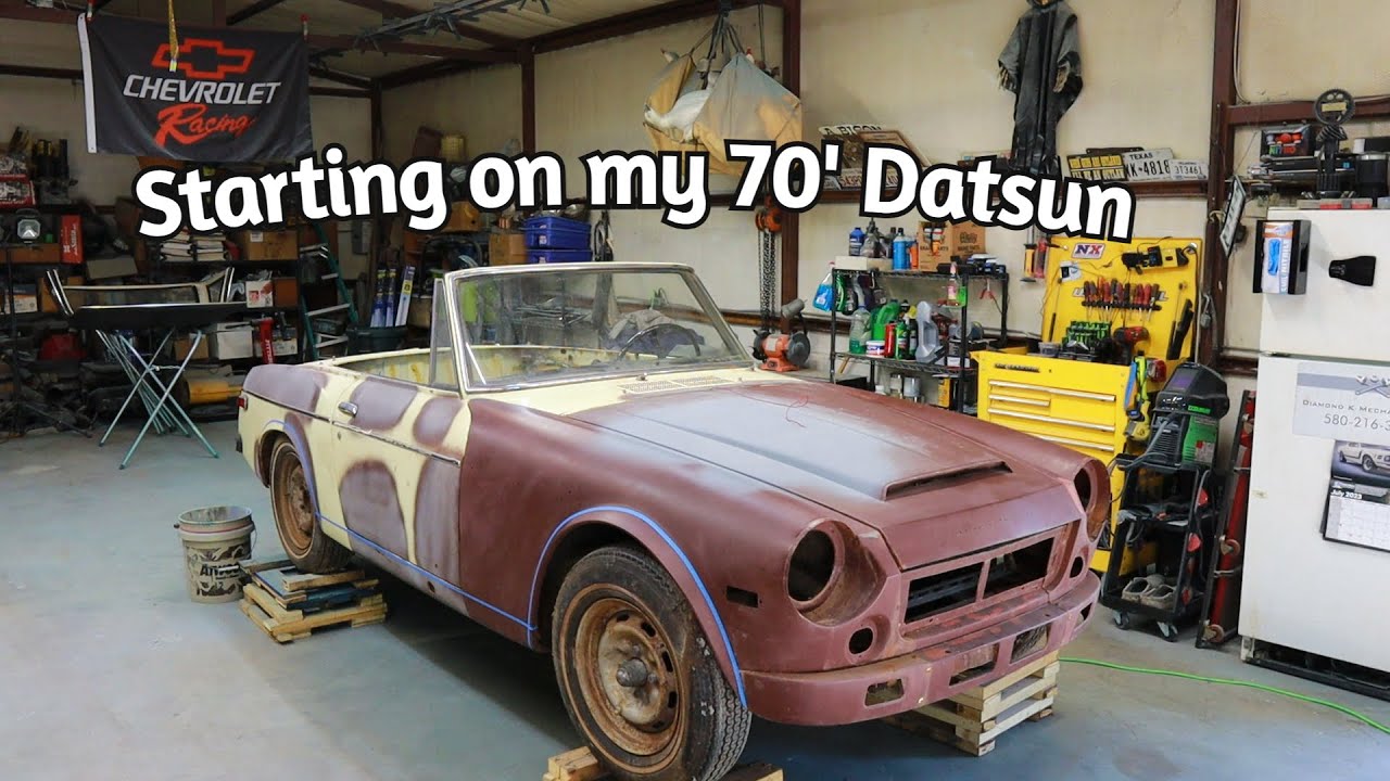 Starting on the Datsun Roadster! Datsun restoration pt. 2 - YouTube