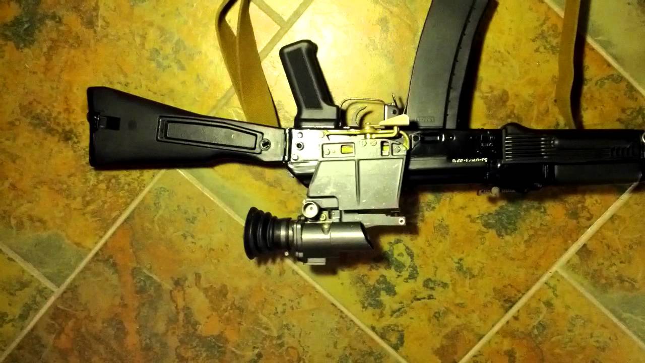 1P29 Russian tactical scope for AK-74, RPK-74 and PKM and it's civilian ...